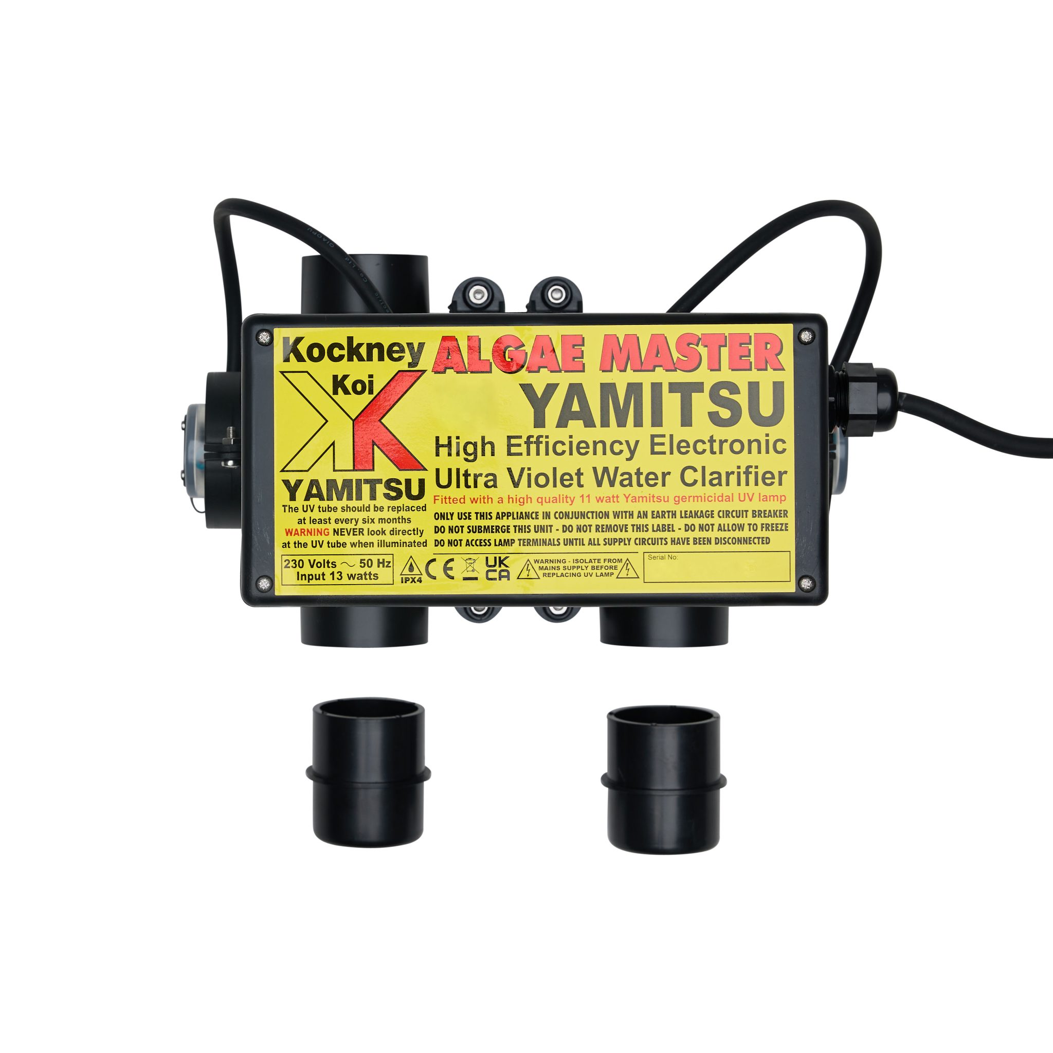Yamitsu 11w Tri-Port Mega filter Fit Algae Master UV Unit – Kockney Koi